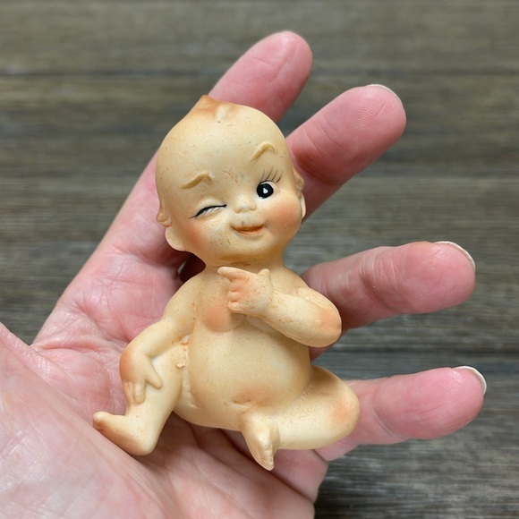 Vintage | Accents | Vintage Brinns Cupie Kewpie Bisque Porcelain ...